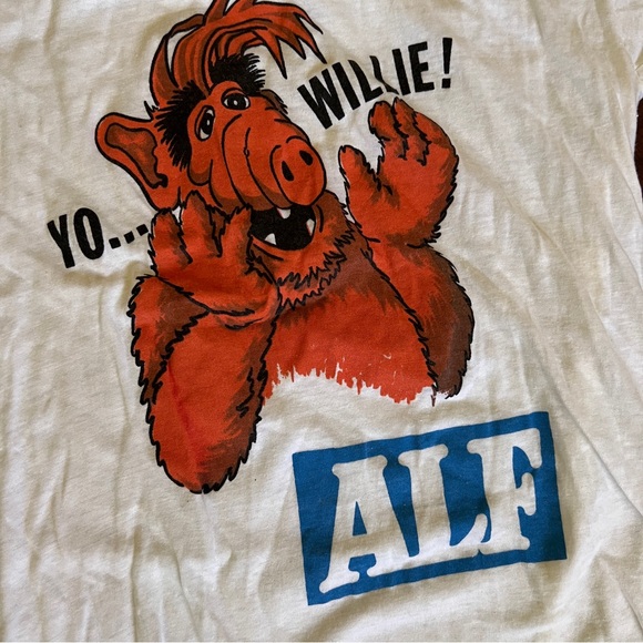 healthknit | Tops | Alf Shirt Vtg Single Stitch Made In Usa 98s Euc ...
